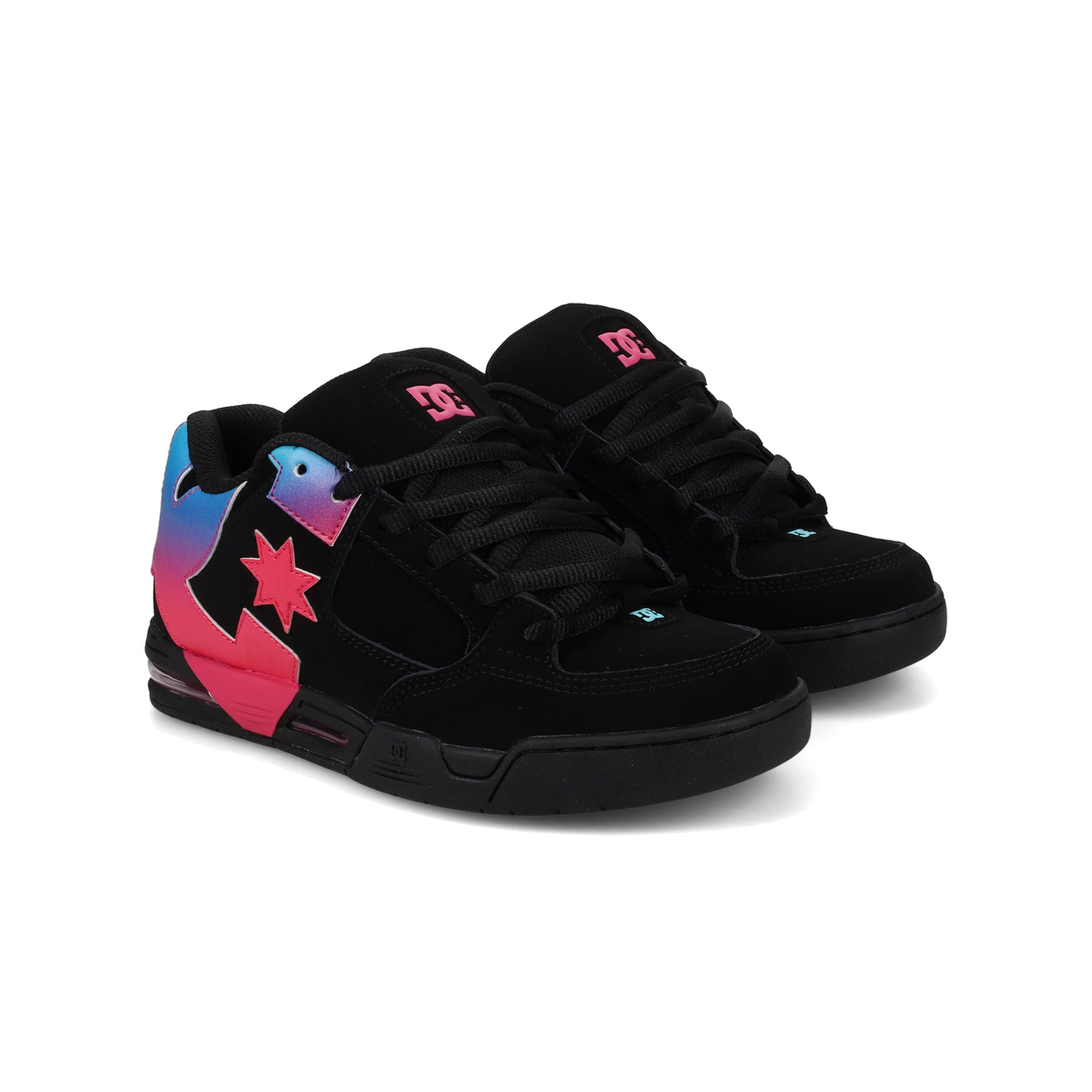 Tenis DC Shoes Command Mujer Negro/Multicolor – DC Shoes México